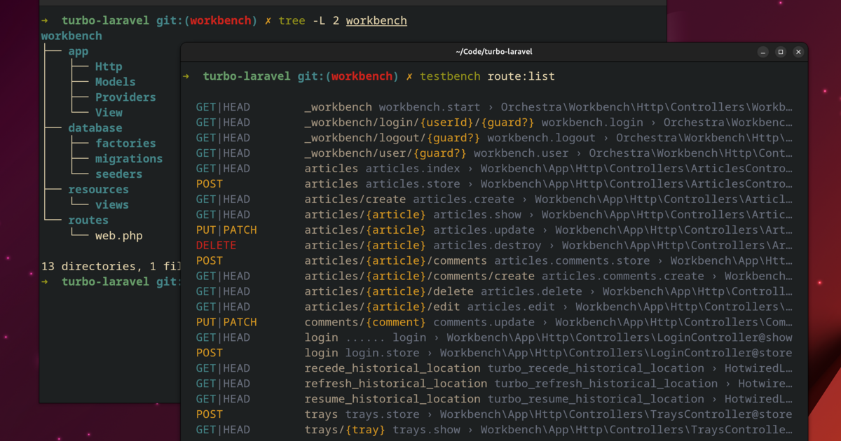 Workbench App for Packages